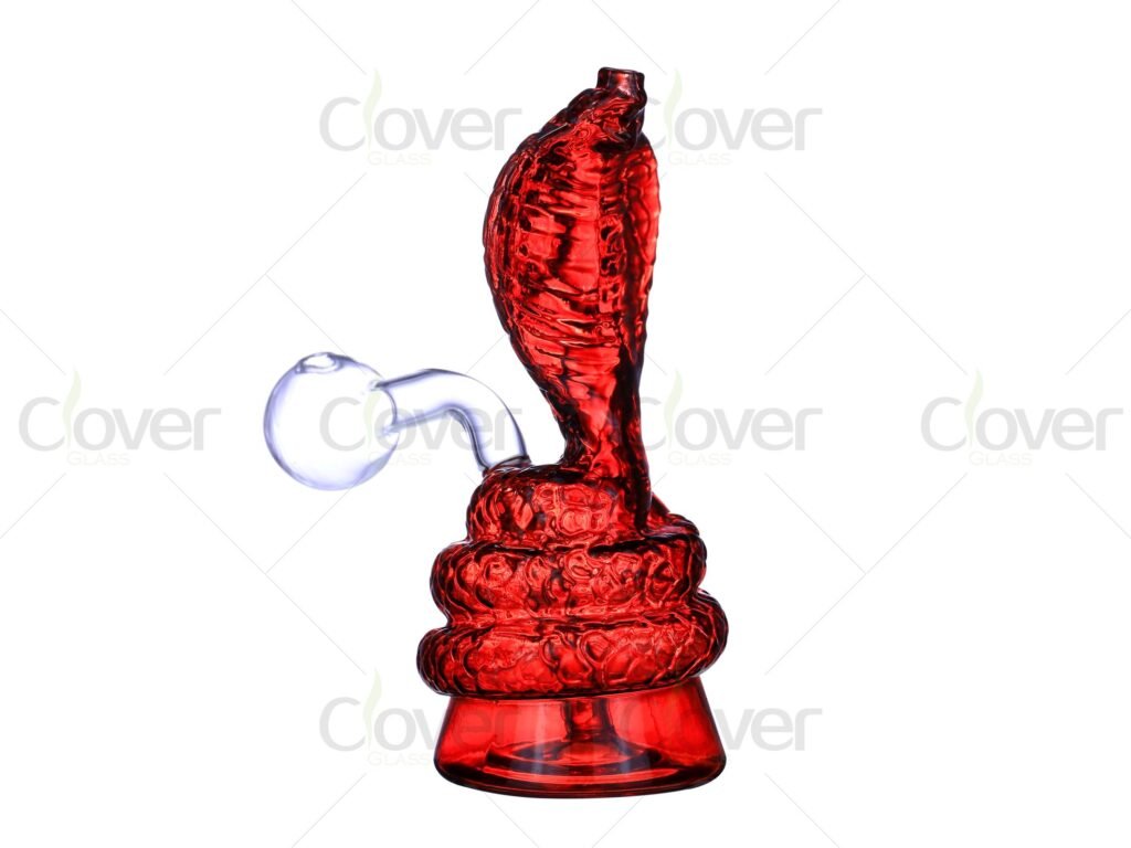5.9-Inch Twisted Glass Oil Burners – Unique Artistic Design with ...