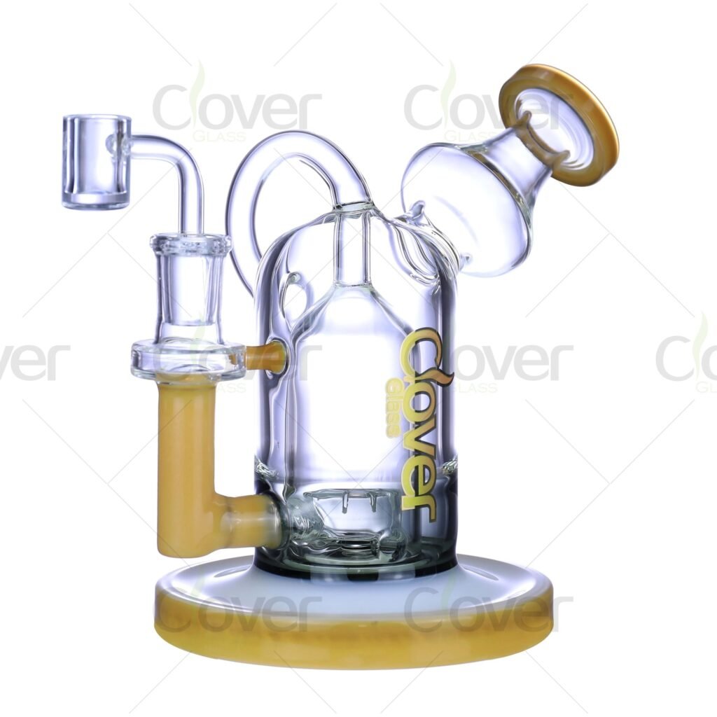 7.87-Inch Barrel Recycler Dab Rigs with 14mm Female Joint | Durable and ...