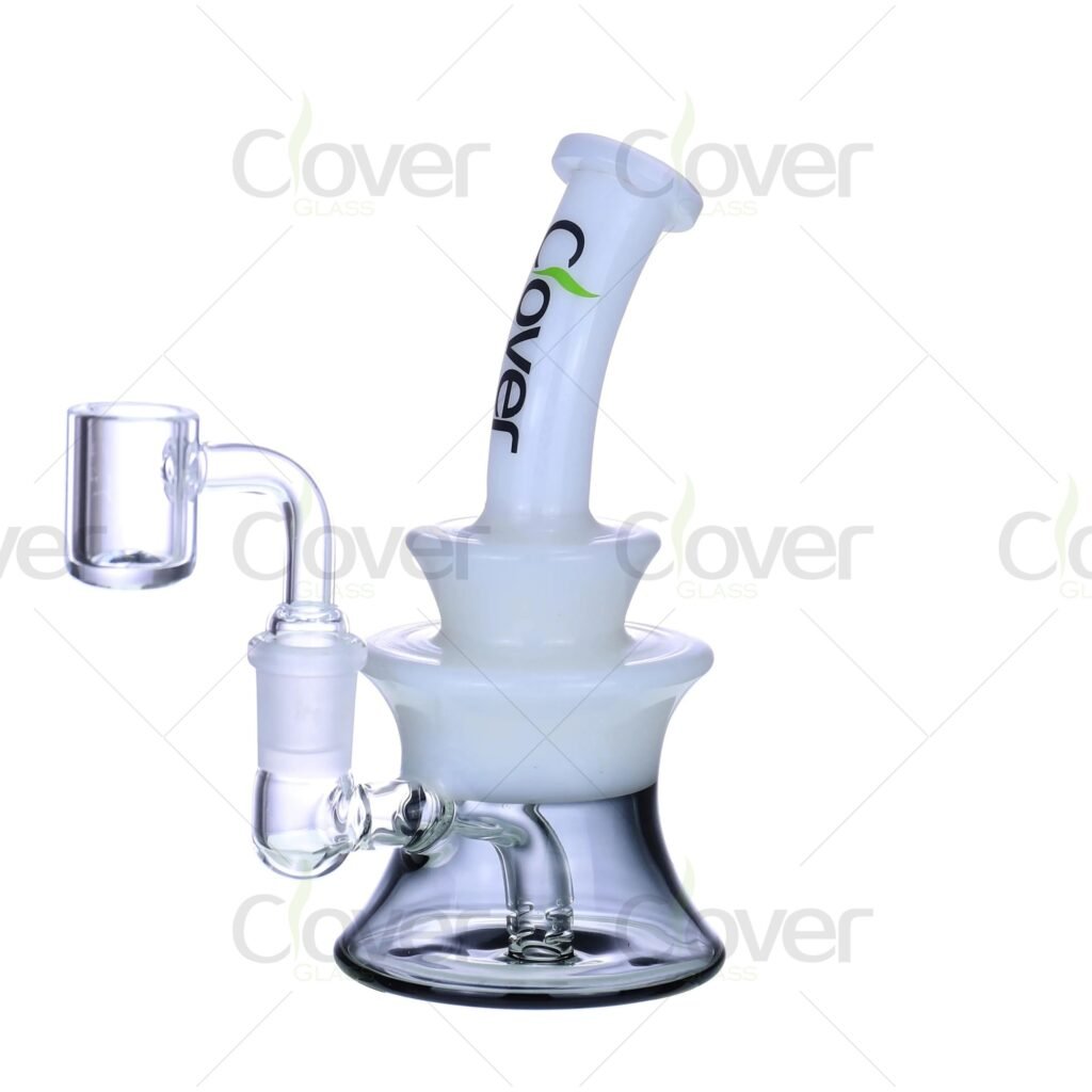 Clover Glass 14mm Female Joint 6.02-Inch Flared Base Dab Rig with ...