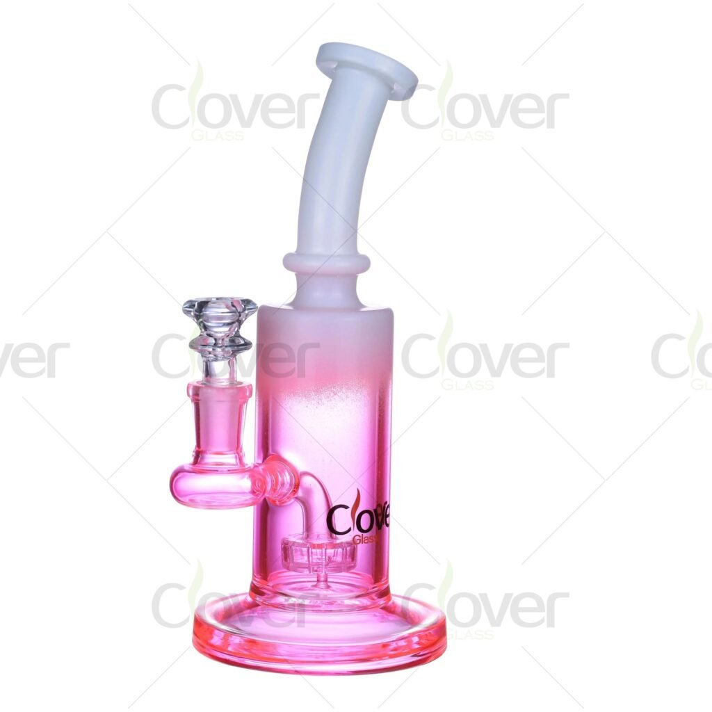 Clover Glass 14mm Female Joint 8.5-Inch Gradient Color Dab Rig ...
