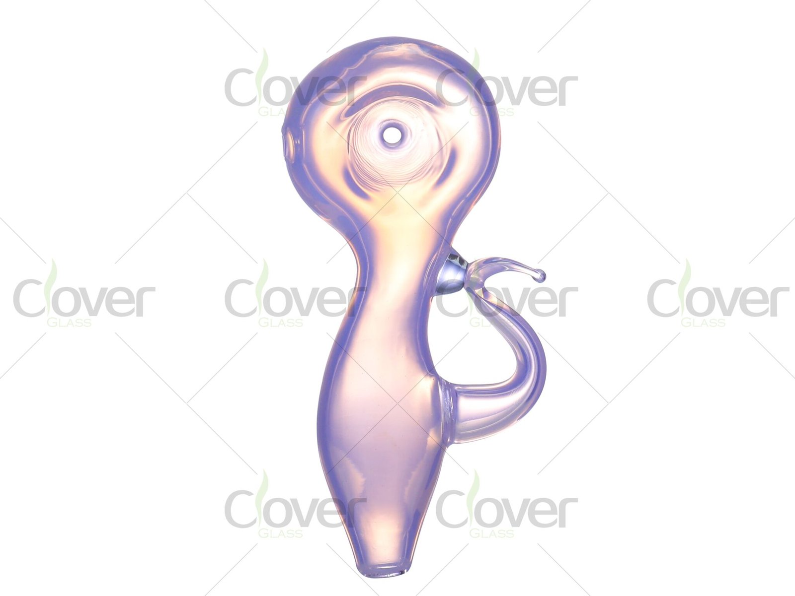 4.01 Inch Glass Hand Pipe – Ergonomic Curved Shape with Vibrant Color ...