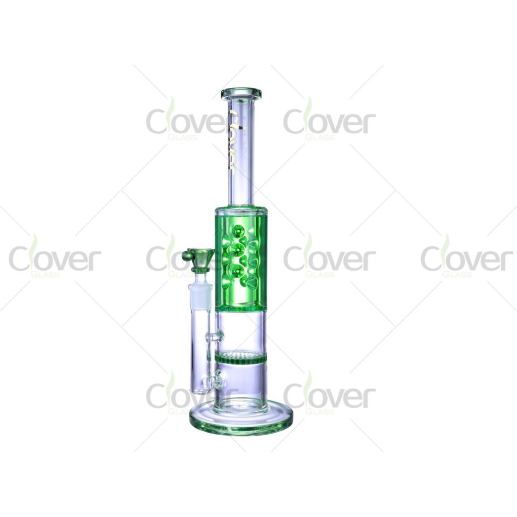 14mm Female Joint Glass Water Pipe – 12.4" Height with Diffuser ...