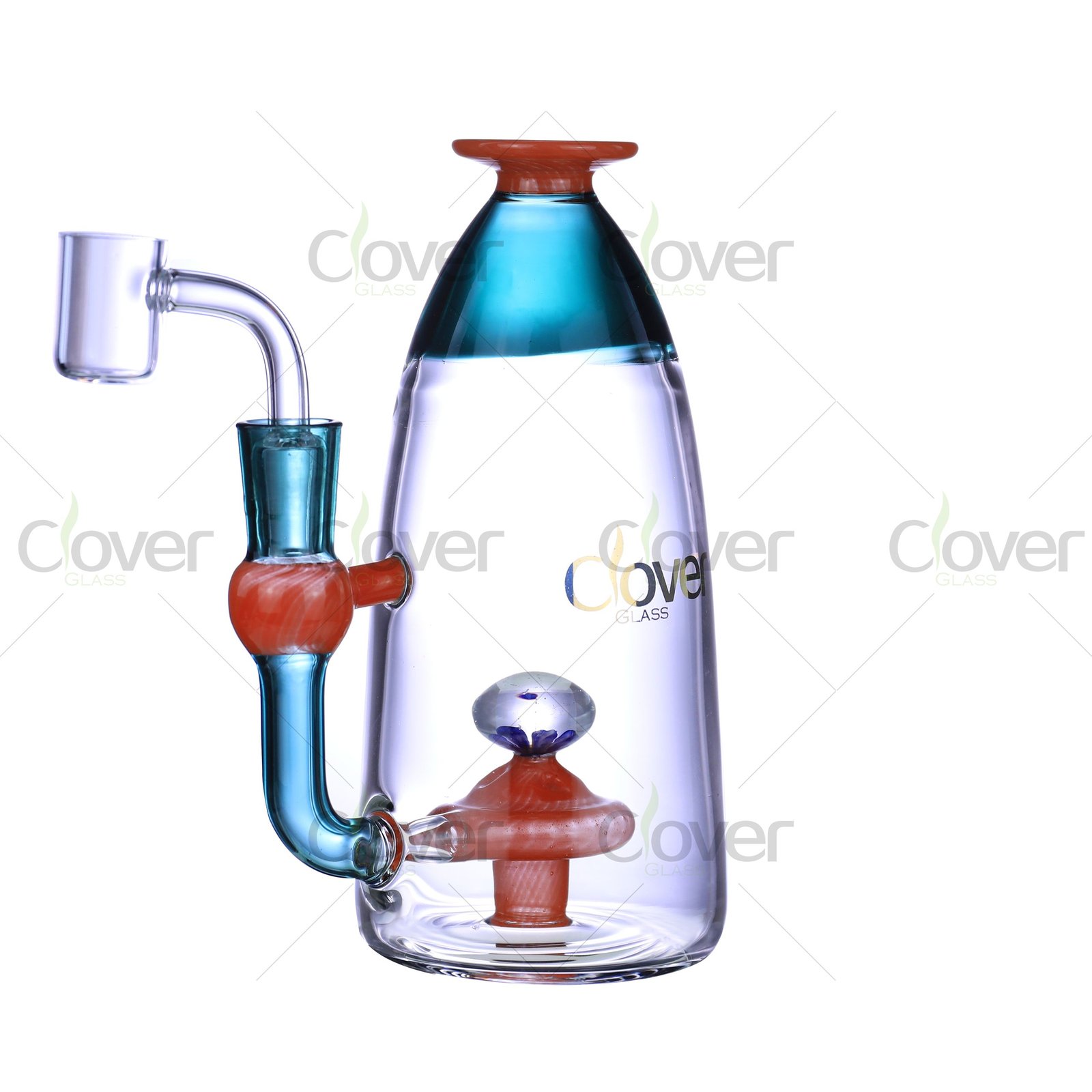 6.2” Capsule Spinner Dab Rig – 14mm Joint | 5mm Thick Borosilicate ...